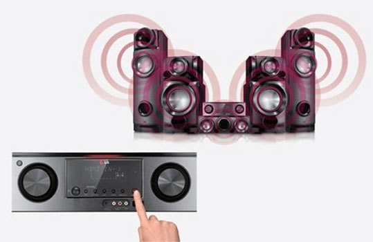 Dàn âm thanh LG ARX8500 công suất 1250 W giá tốt tại nguyenkim.com