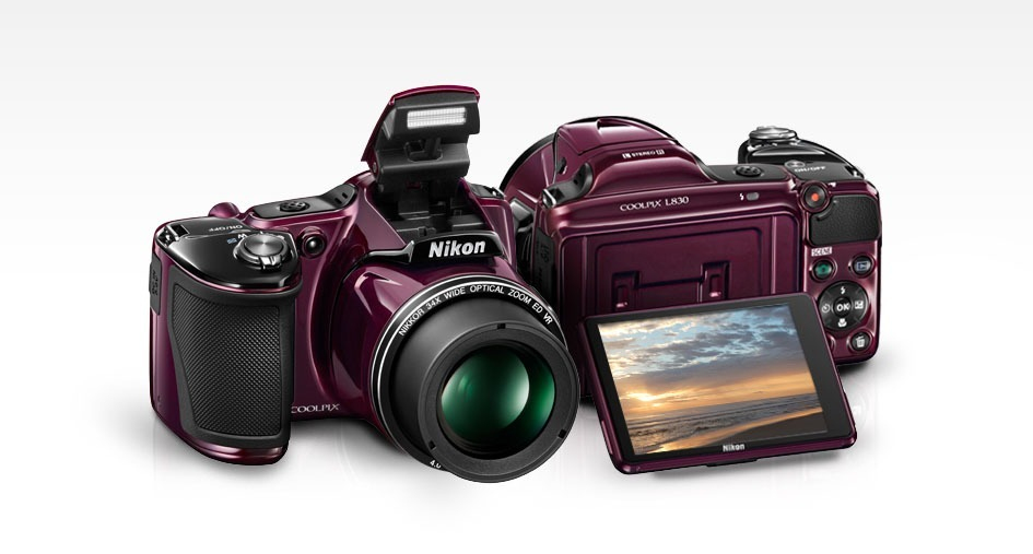 MÁY ẢNH KTS NIKON COOLPIX L830 BLACK - - Siêu thị điện máy Nguyễn Kim
