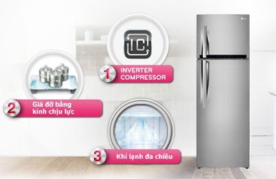 TỦ LẠNH LG GR-L352S - - Siêu thị điện máy Nguyễn Kim