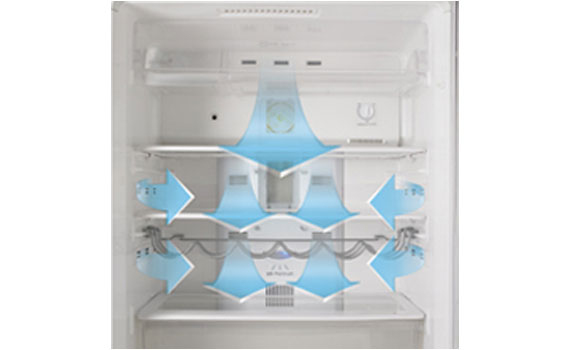 Tủ lạnh Electrolux ETM4407SD 2 cừa 440L, giá ưu đãi tại nguyenkim.com