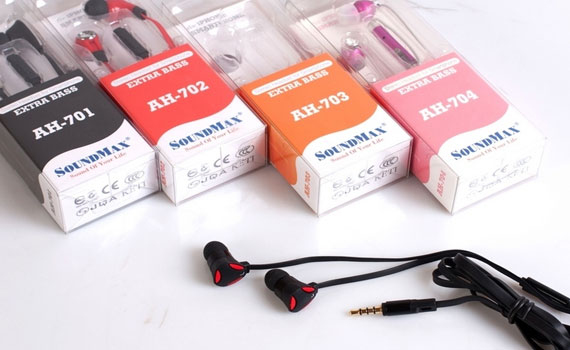 Tai nghe Soundmax AH-703 hiện đại, giá rẻ hấp dẫn tại nguyenkim.com