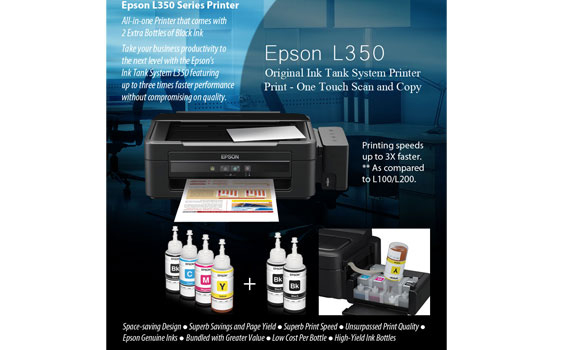 Máy in phun Epson L350 chính hãng, giá tốt | nguyenkim.com
