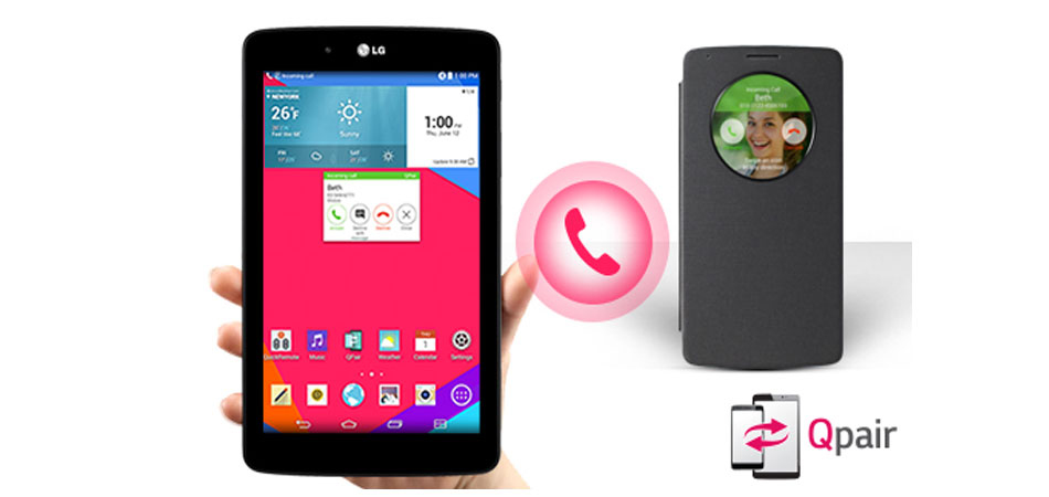 Máy tính bảng LG V500 8.3 inch đen lịch lãm đang tại nguyenkim.com