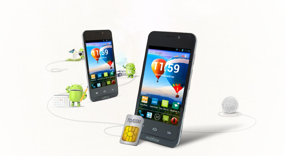 Điện thoại MobiiStar Touchbean 402M Đen 2 sim giá rẻ tại Nguyễn Kim