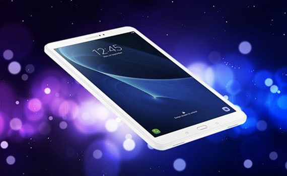 Máy tính bảng Samsung Galaxy Tab A T585 trắng giá tốt tại Nguyễn Kim
