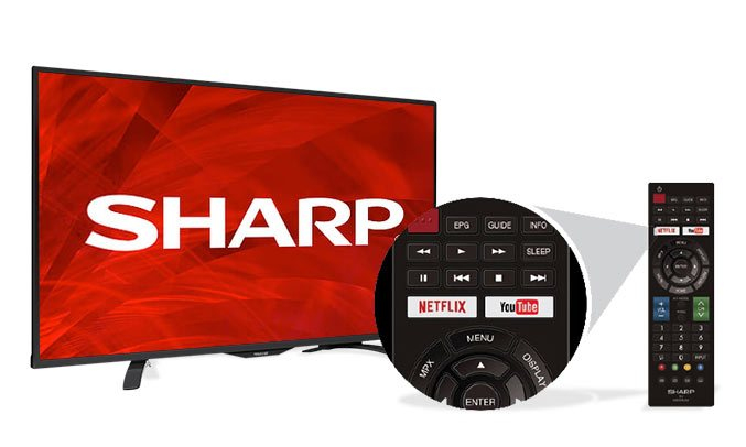 Tivi LED Sharp 45 inch LC-45LE380X chính hãng tại Nguyễn Kim