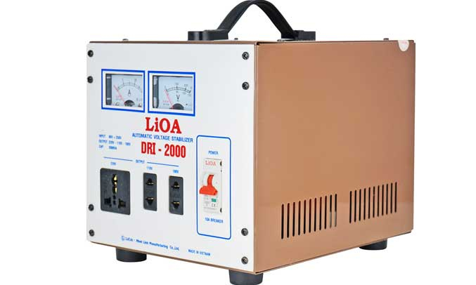 Ổn áp Lioa 1P DRI-2KVA - DRI-2000 chính hãng | nguyenkim.com