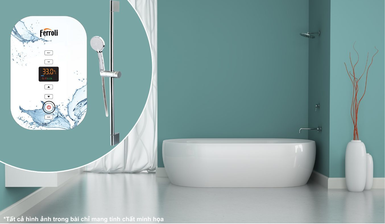 Máy Nước Nóng Ferroli Amore GDP 4.5 NK Giá Tốt | Nguyễn Kim