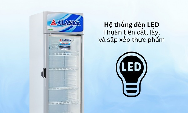 Tủ Mát Alaska 300 lít LC-555H Giá Rẻ, Chính Hãng | Nguyễn Kim