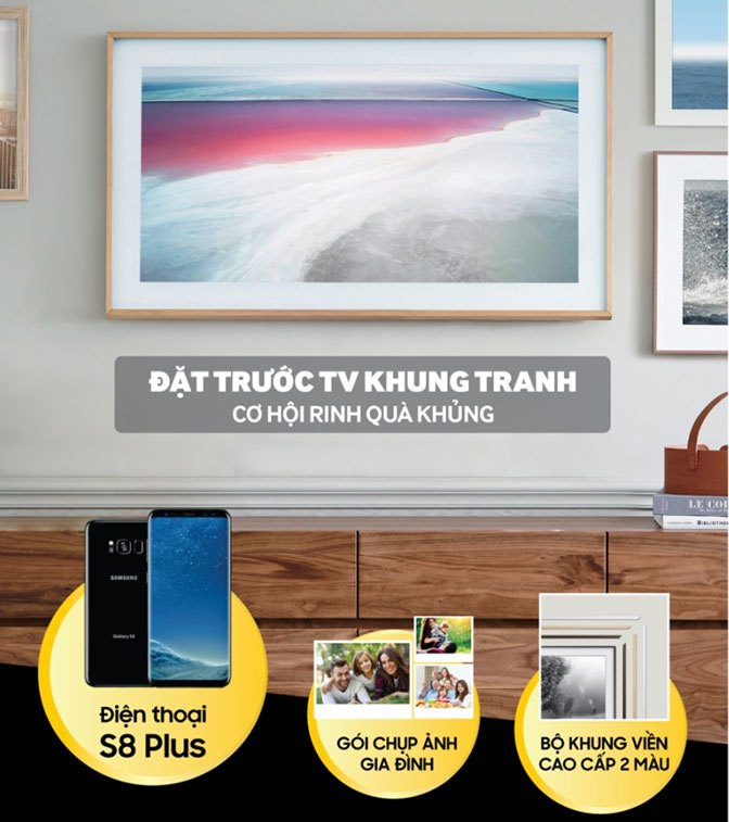 Như một bức tranh treo tường, vậy tivi The Frame hoạt động thế nào ...