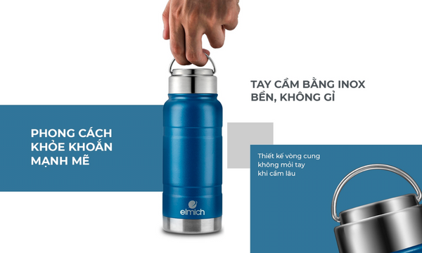 Bình giữ nhiệt Elmich 520ml EL8014 Giá Tốt, Chính Hãng | Nguyễn Kim
