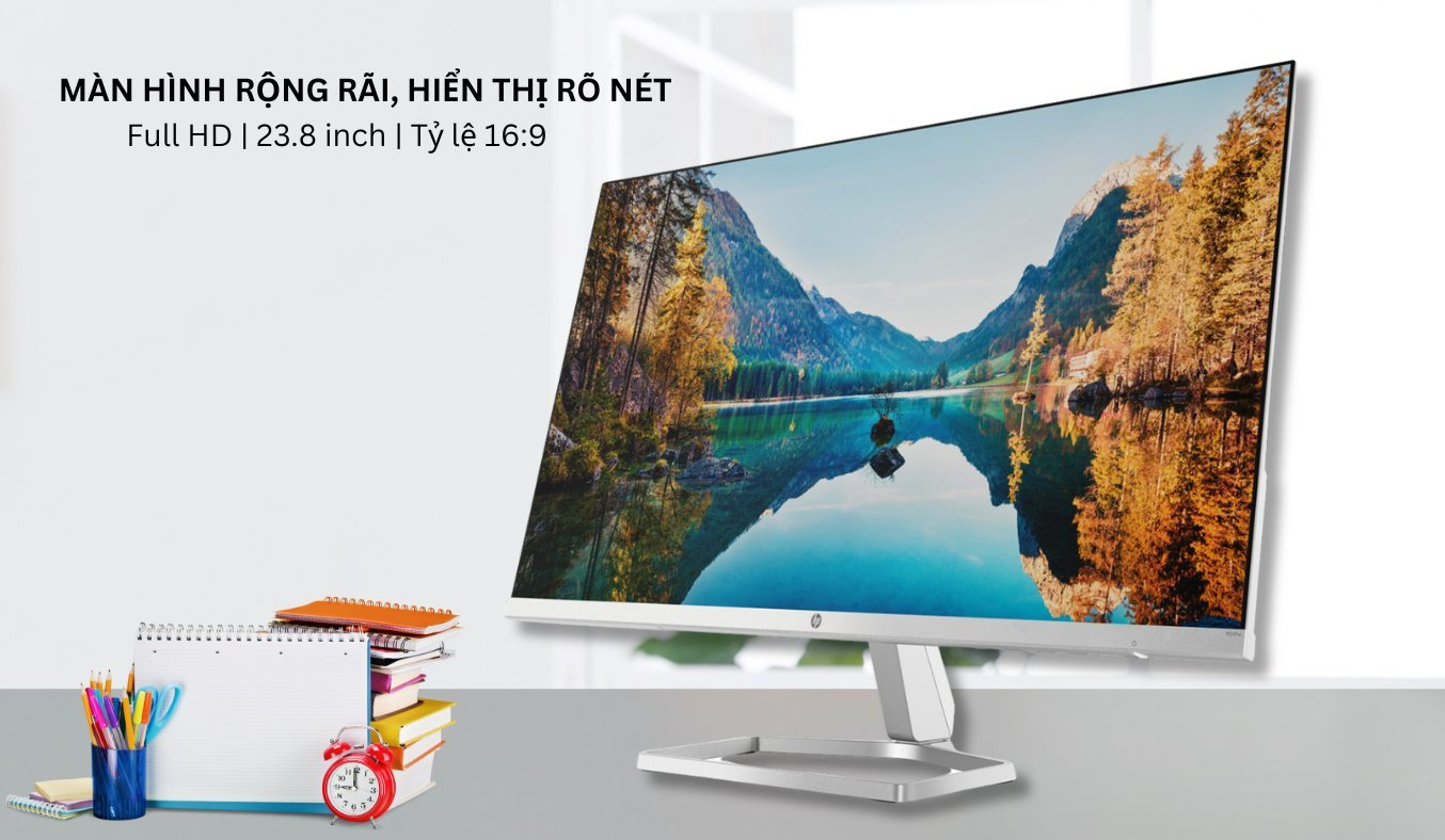 Màn Hình HP M24FW 23.8 Inch FHD (2E2Y5AA) Chính Hãng | Nguyễn Kim