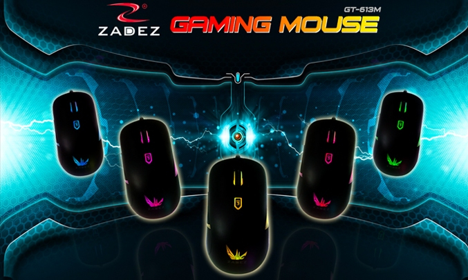 Chuột Gaming Zadez GT-613M Đen Chính Hãng, Giá Tốt | Nguyễn Kim