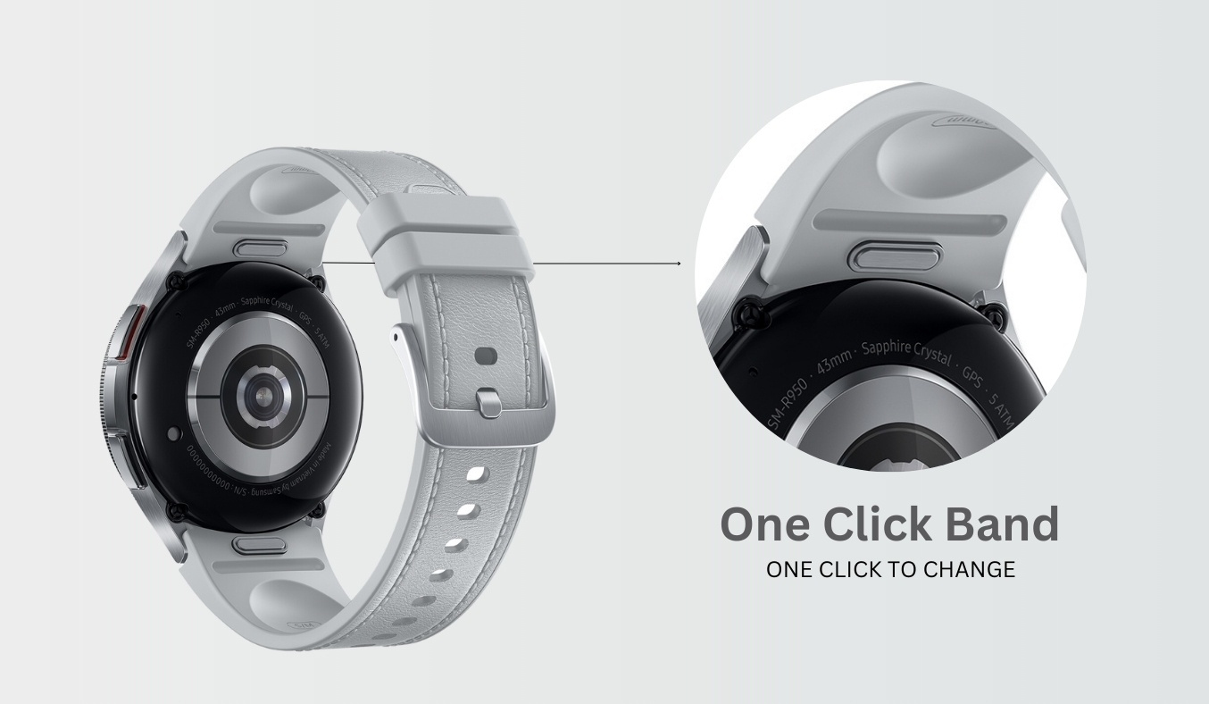 Samsung Galaxy Watch6 Classic Bluetooth 43mm SM-R950 Giá Rẻ | Nguyễn Kim