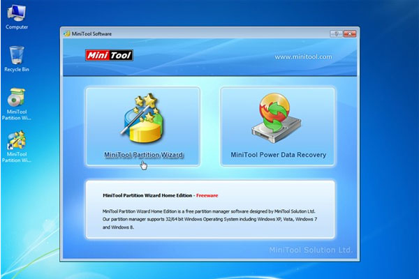 Phân vùng ổ cứng dễ dàng với Minitool Partition Wizard Home Edition ...
