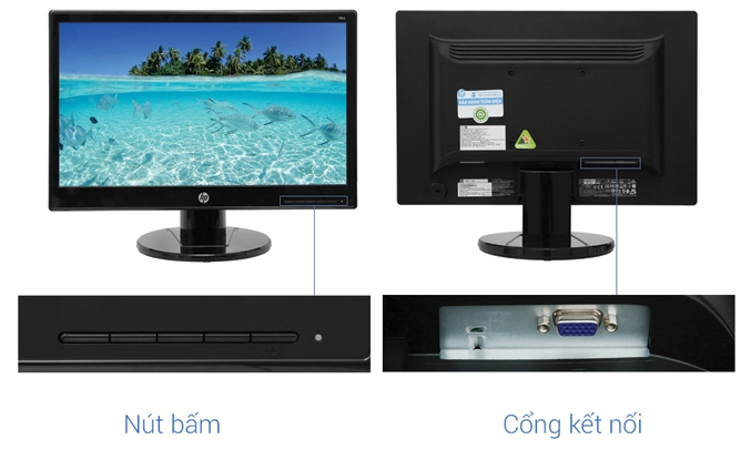 Màn Hình HP 19KA 18.5 Inch T3U82AA Giá Tốt | Nguyễn Kim