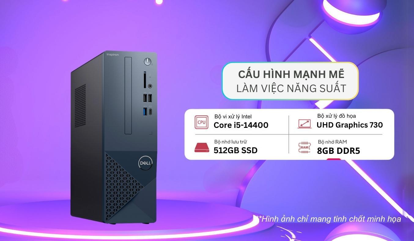 PC Dell Inspiron 3030T i5-14400 (MTI51015W1) Giá Rẻ, Chính Hãng ...