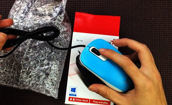 Chuột máy tính Genius DX110 màu xanh giá ưu đãi tại nguyenkim.com