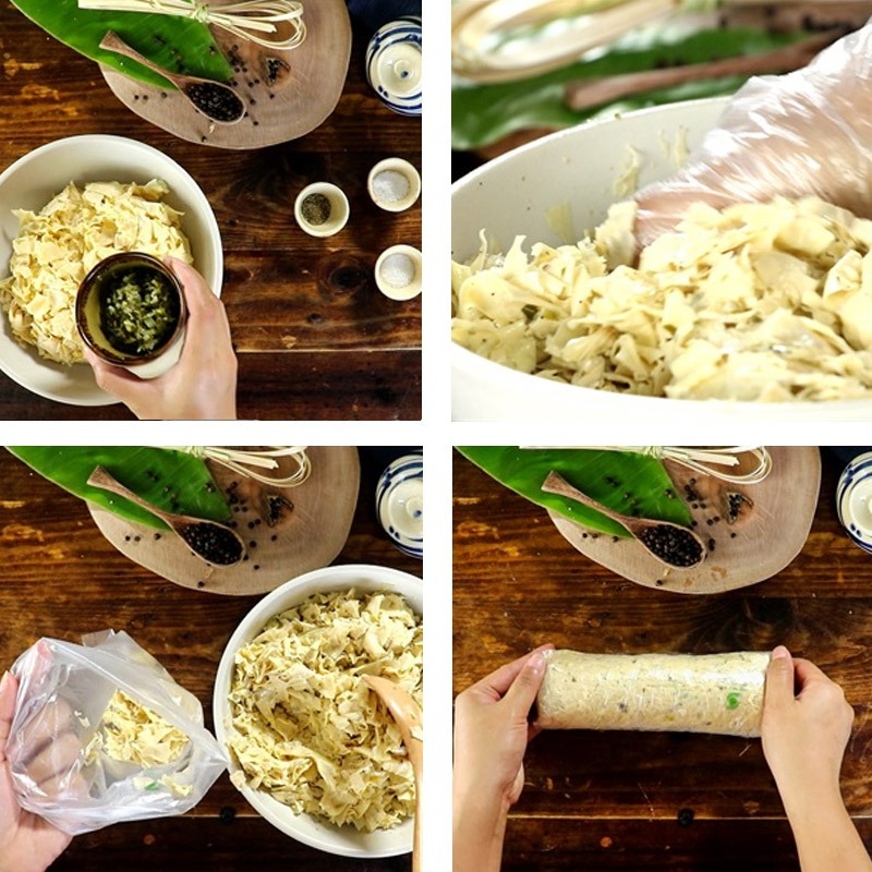 Cách làm chả lụa chay thơm ngon, an toàn | Nguyễn Kim Blog