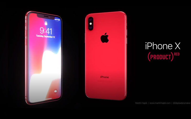 Apple sẽ trình làng iPhone X PRODUCT(RED) vào tối nay?