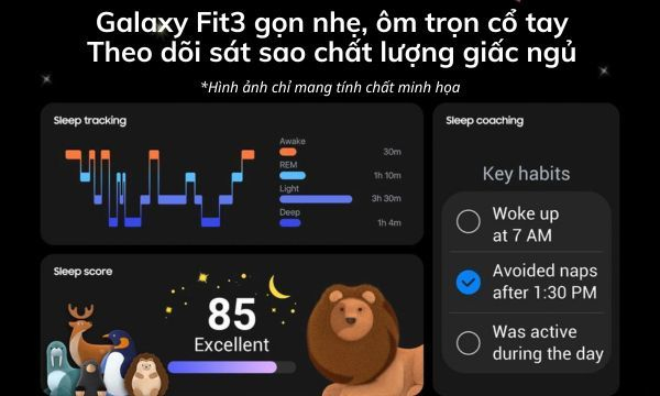 Samsung Galaxy Fit3 SM-R390 Xám Đen Giá Rẻ, Chính Hãng | Nguyễn Kim