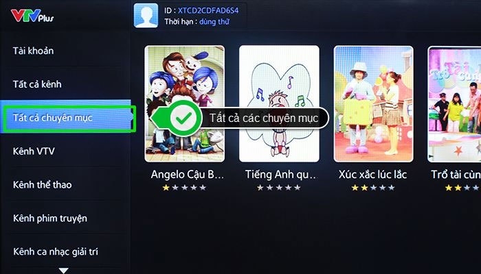Hướng dẫn sử dụng ứng dụng VTV PLus trên Smart tivi Samsung | Nguyễn ...