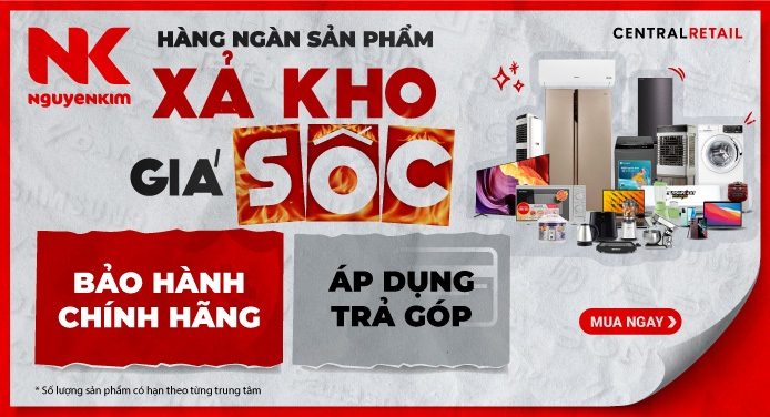 Nguyễn Kim - Siêu thị điện máy, điện lạnh giá tốt