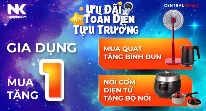 Nguyễn Kim - Siêu thị điện máy, điện lạnh giá tốt