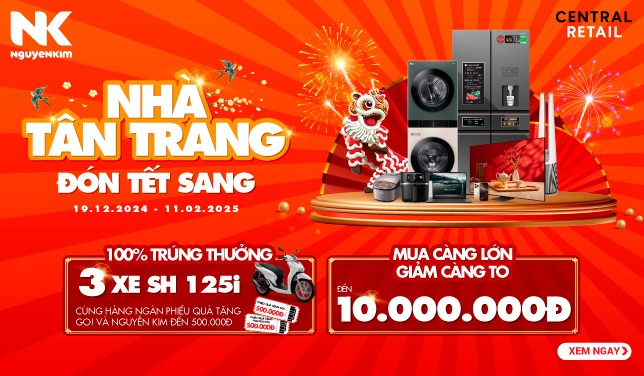 Nguyễn Kim - Trung Tâm mua sắm điện máy, điện lạnh giá tốt
