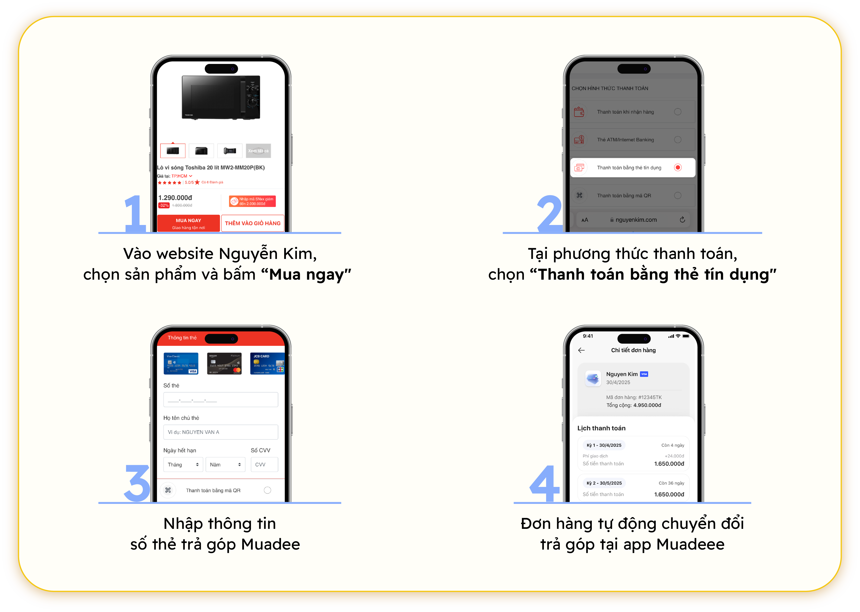 GIẢM ĐẾN 300.000Đ KHI THANH TOÁN QUA THẺ TRẢ GÓP MUADEE BY HDBANK ...