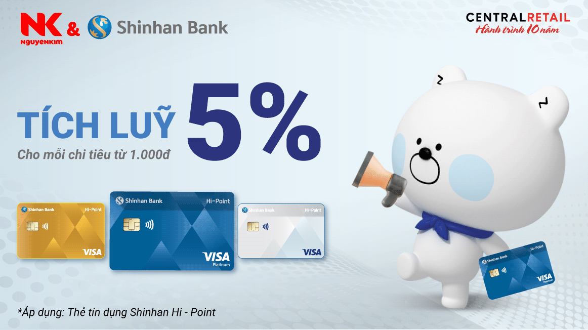 Tích Điểm Hay - Đổi Quà Xịn Cùng Thẻ Tín Dụng Shinhan Hi - point ...