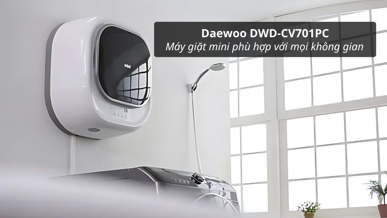 Top 10 máy giặt mini tốt: Lựa chọn hoàn hảo cho không gian nhỏ | Nguyễn ...