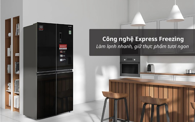 Top 7 tủ lạnh Sharp 4 cánh đáng mua nhất hiện nay | Nguyễn Kim | Nguyễn Kim Blog