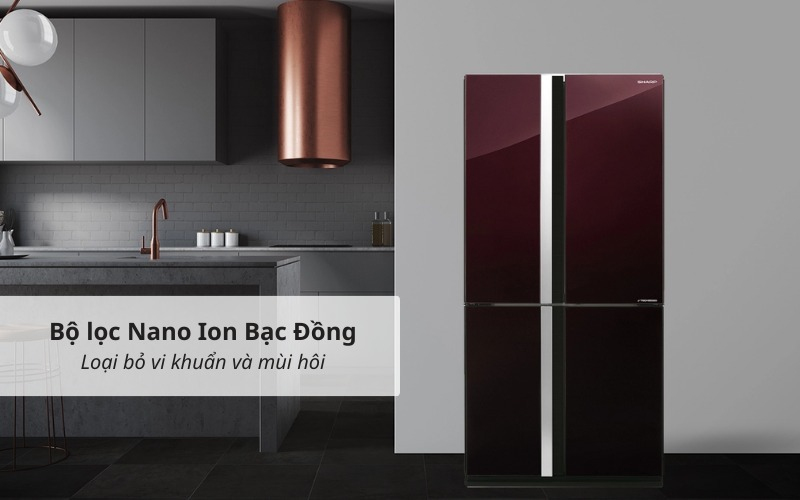 Top 7 tủ lạnh Sharp 4 cánh đáng mua nhất hiện nay | Nguyễn Kim | Nguyễn ...