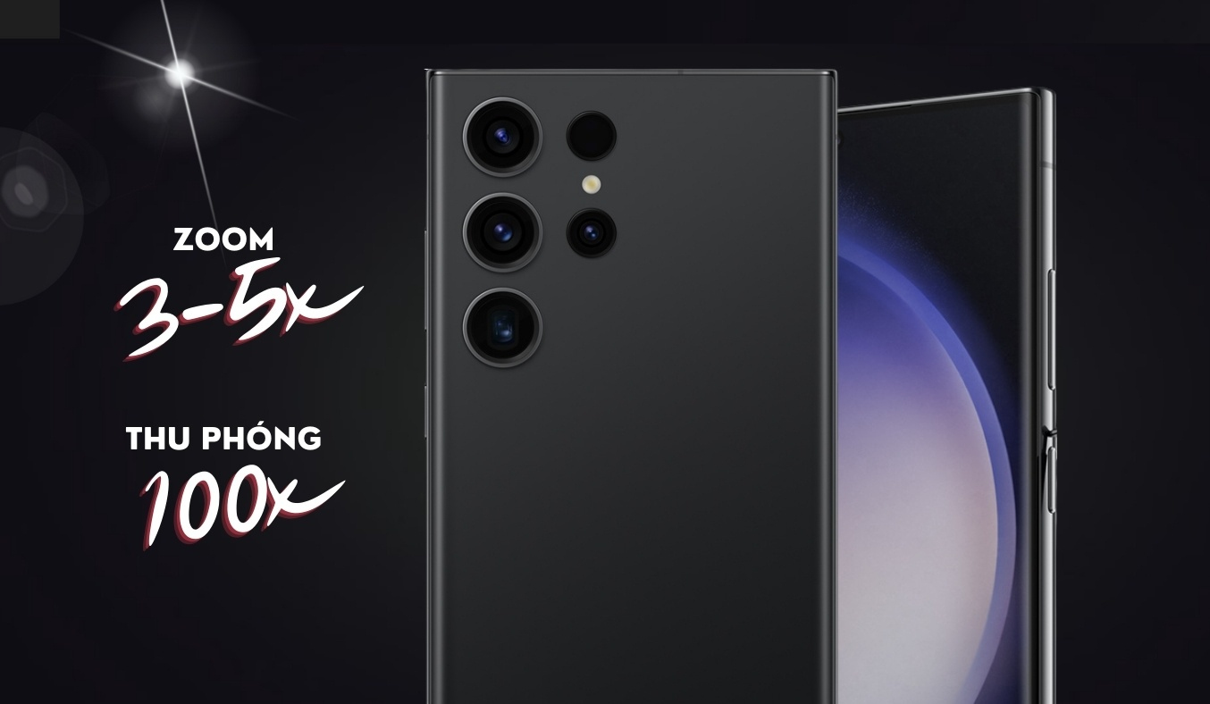 Điện Thoại Samsung Galaxy S23 Ultra 8GB/256GB Đen Chính Hãng | Nguyễn Kim