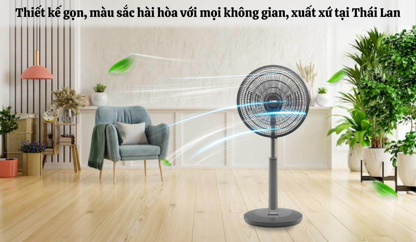 Quạt lửng Mitsubishi R16A-GB CY-GY, Giá Rẻ, Chính Hãng | Nguyễn Kim