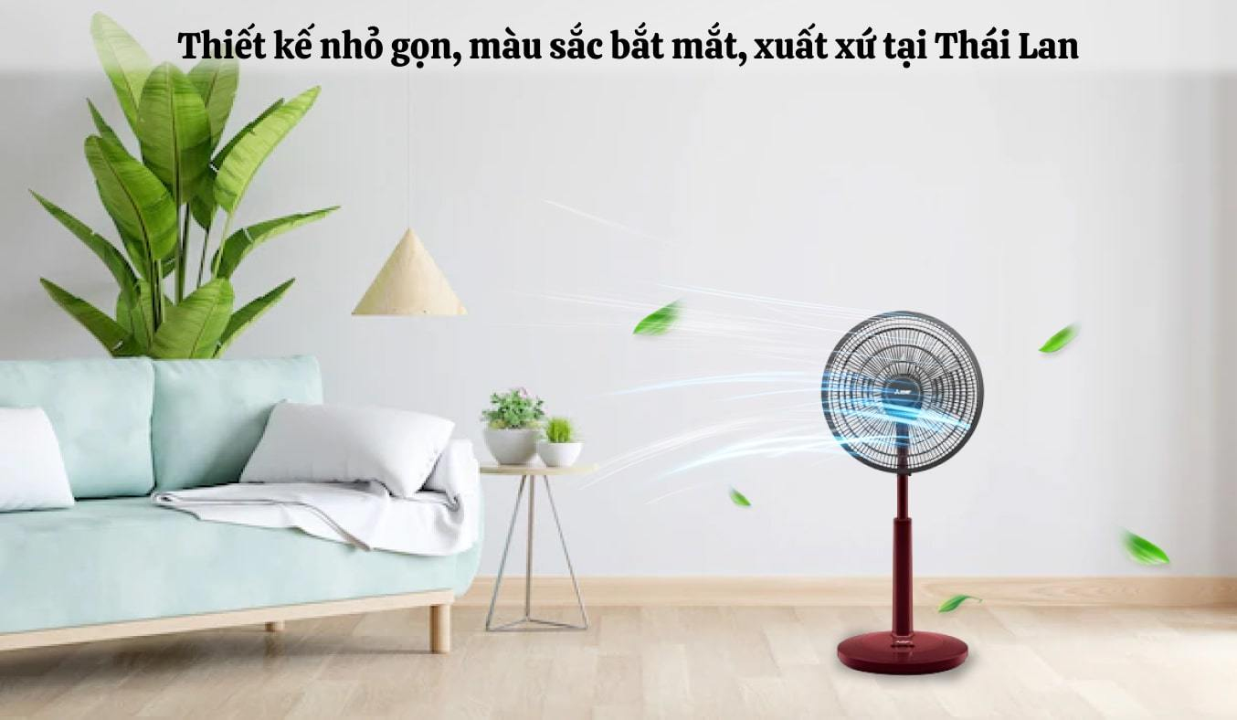 Quạt lửng Mitsubishi R16A-GB CY-RD, Giá Rẻ, Chính Hãng | Nguyễn Kim