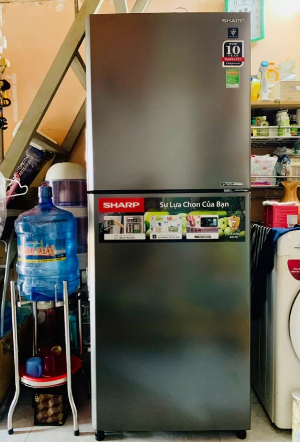 Tủ Lạnh Sharp Inverter 330 lít SJ-XP352AE-DS Giá Rẻ, Chính Hãng | Nguyễn Kim
