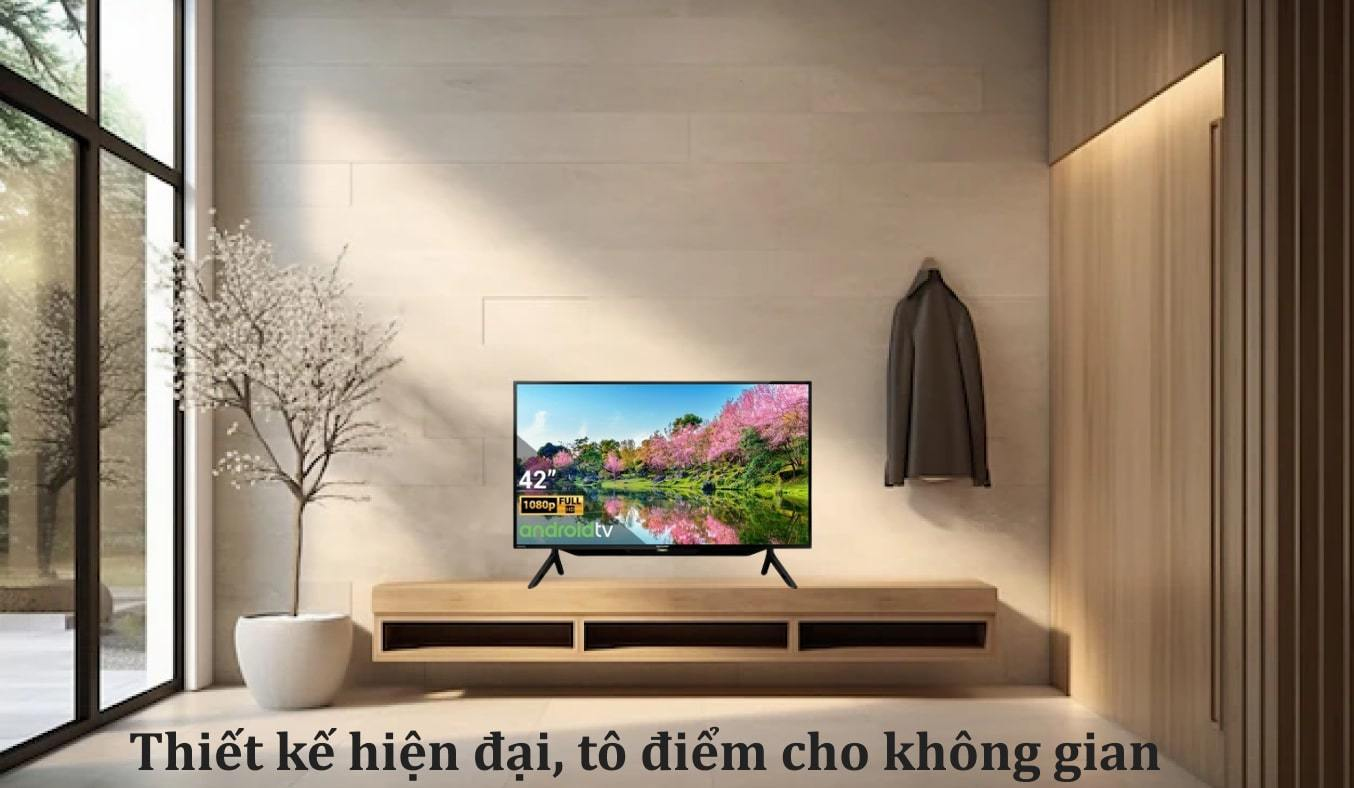 Android Tivi Sharp Full HD 42 inch 2T-C42EG1X Chính hãng, Giá rẻ, Trả ...
