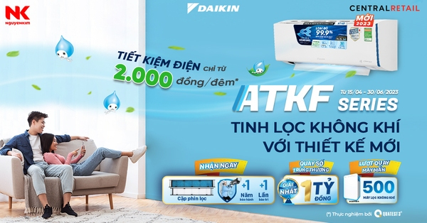 5 lý do chọn mua máy lạnh ATKF/FTKF của Daikin năm 2023 | Nguyễn Kim Blog