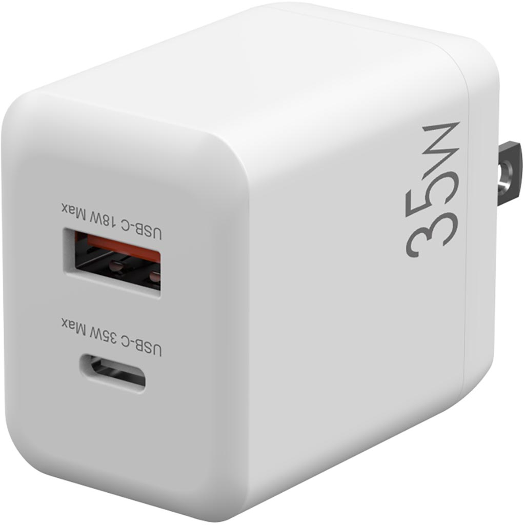 Củ sạc 9Fit PD 35W 1A1C GaN 9FAC001W Trắng Giá Rẻ | Nguyễn Kim