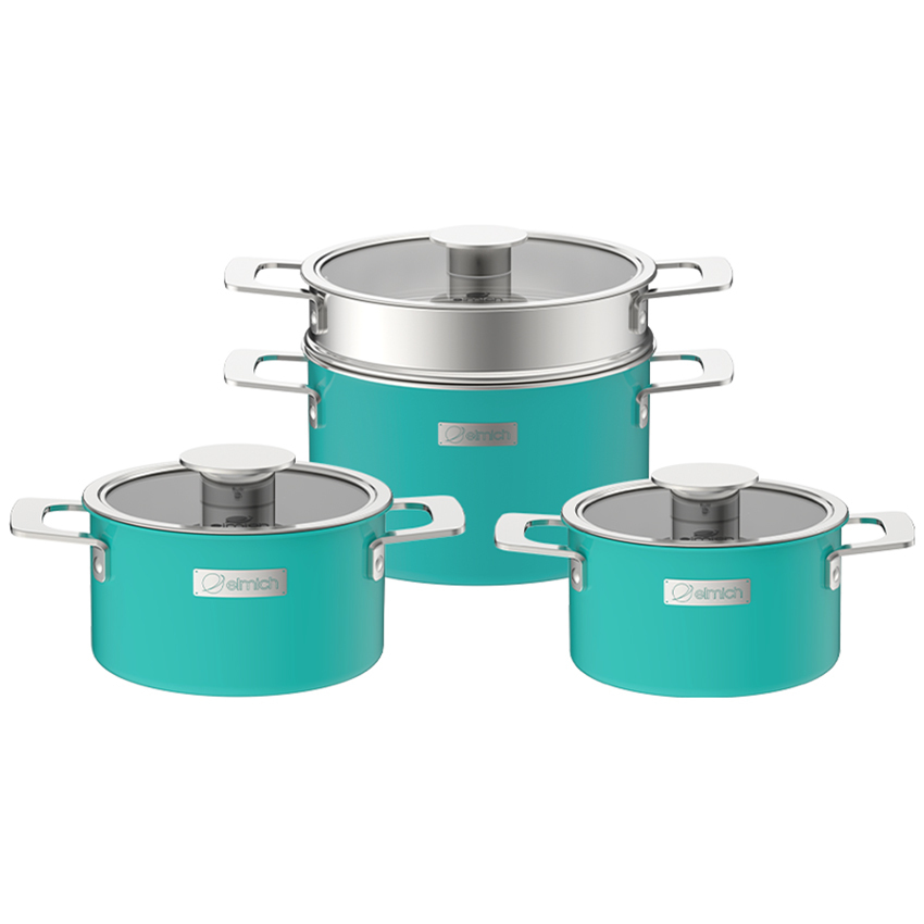 Bộ nồi Inox Elmich Hera EL-8132 Chính Hãng, Giá Tốt | Nguyễn Kim