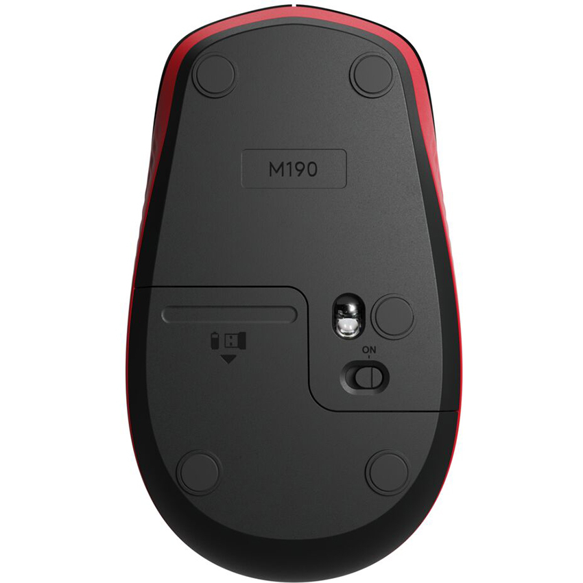 Chuột Không Dây Logitech M190 Đỏ (910-005915) Chính Hãng | Nguyễn Kim