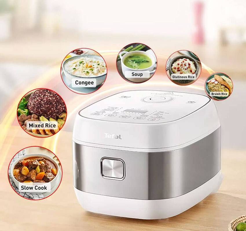 Nồi cơm cao tần Tefal 1.5 lít Rice Master RK8131Y0 Chính Hãng | Nguyễn Kim