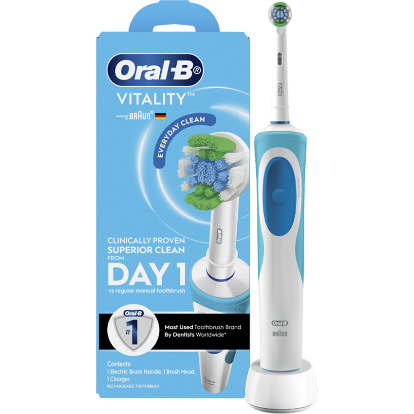 Bàn chải đánh răng điện Oral-B Vitality Everyday Clean D12.513 |Nguyễn Kim