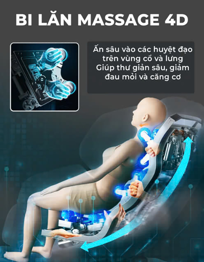 Ghế massage Buheung MK- 5179 Giá Rẻ, Chính Hãng | Nguyễn Kim