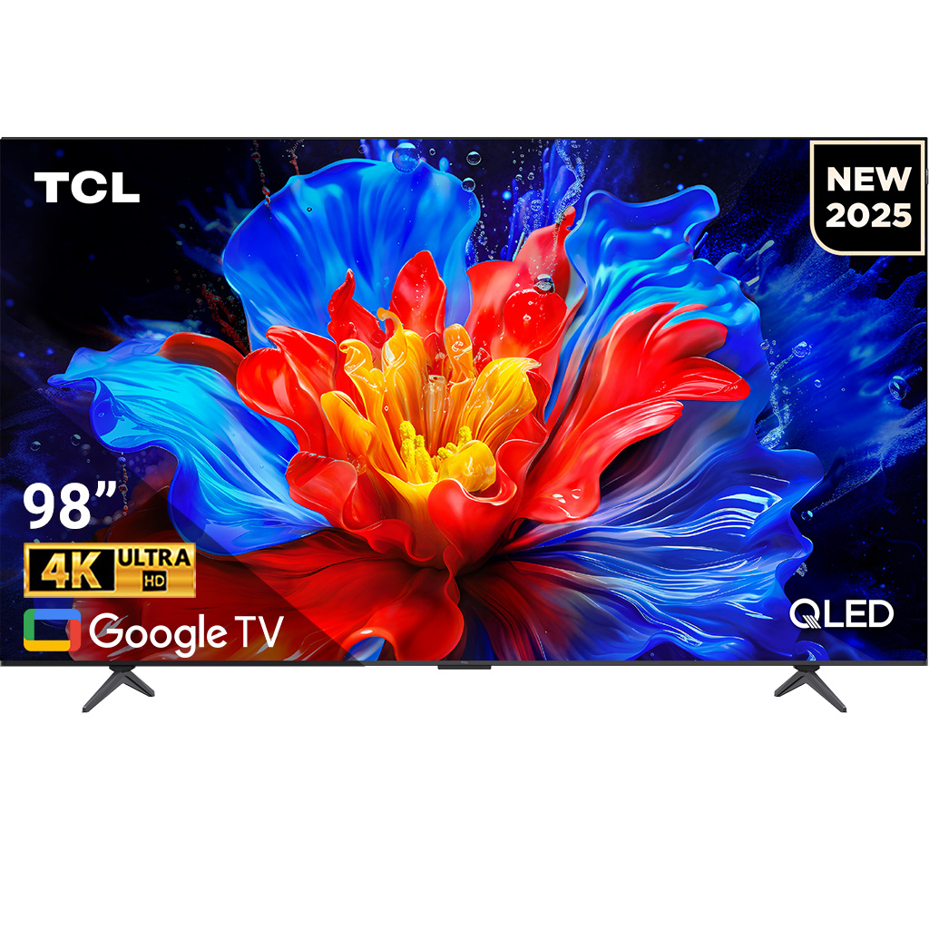 Smart Tivi QLED TCL 4K 98 inch 98P8K Chính Hãng, Giá Tốt | Nguyễn Kim