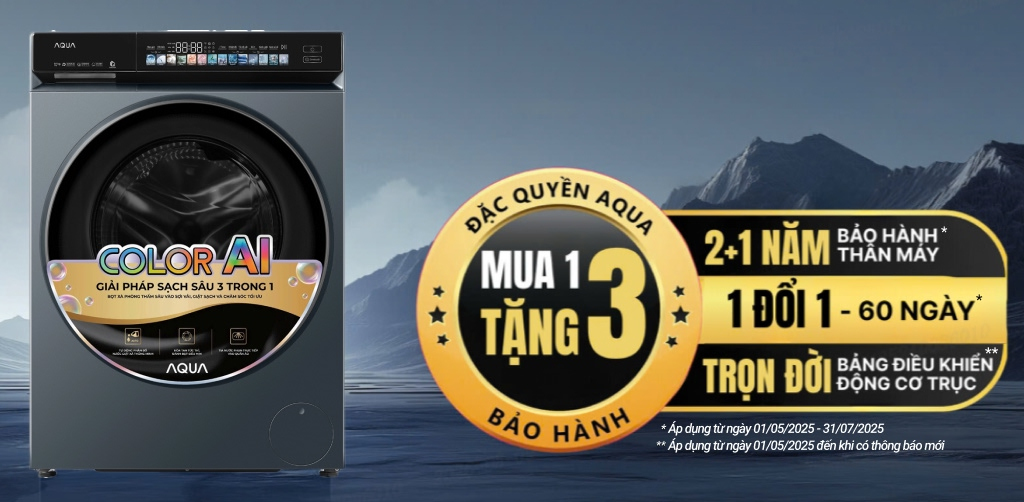 Máy giặt Aqua Inverter 10 kg AW10-BD4377U1L(GN) Giá Tốt, Chính Hãng