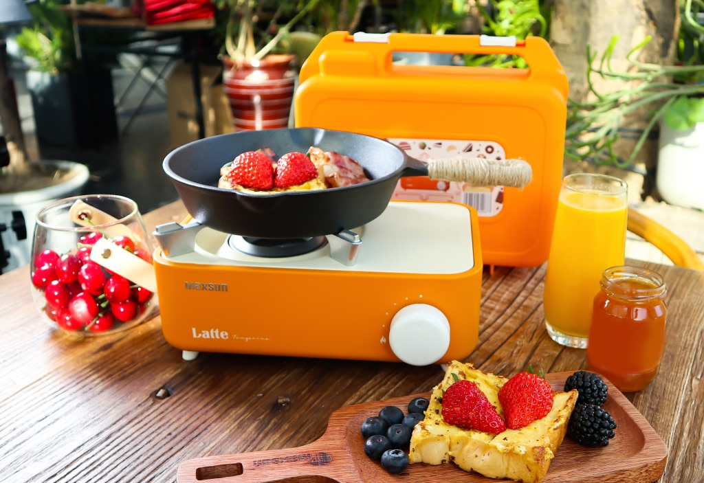 Bếp gas mini Maxsun Latte Giá Tốt, Chính Hãng | Nguyễn Kim