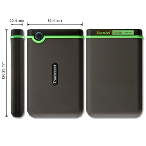 Ổ cứng Transcend 500GB StoreJet 2.5 M3 giá rẻ tại nguyenkim.com